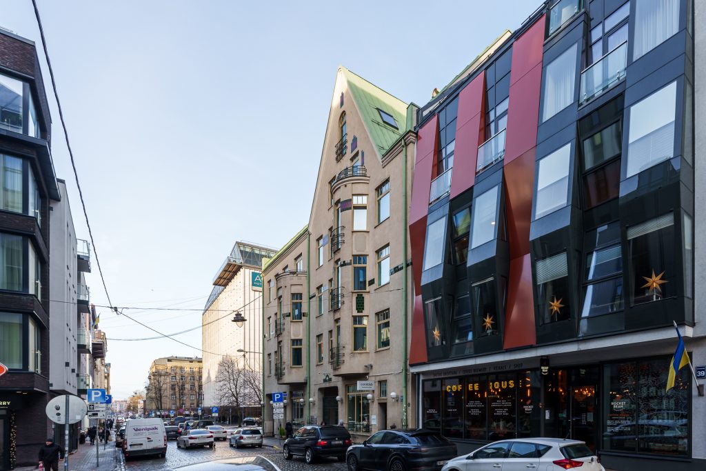 Dzirnavu Street 37 – functional commercial and apartment facilities in ...